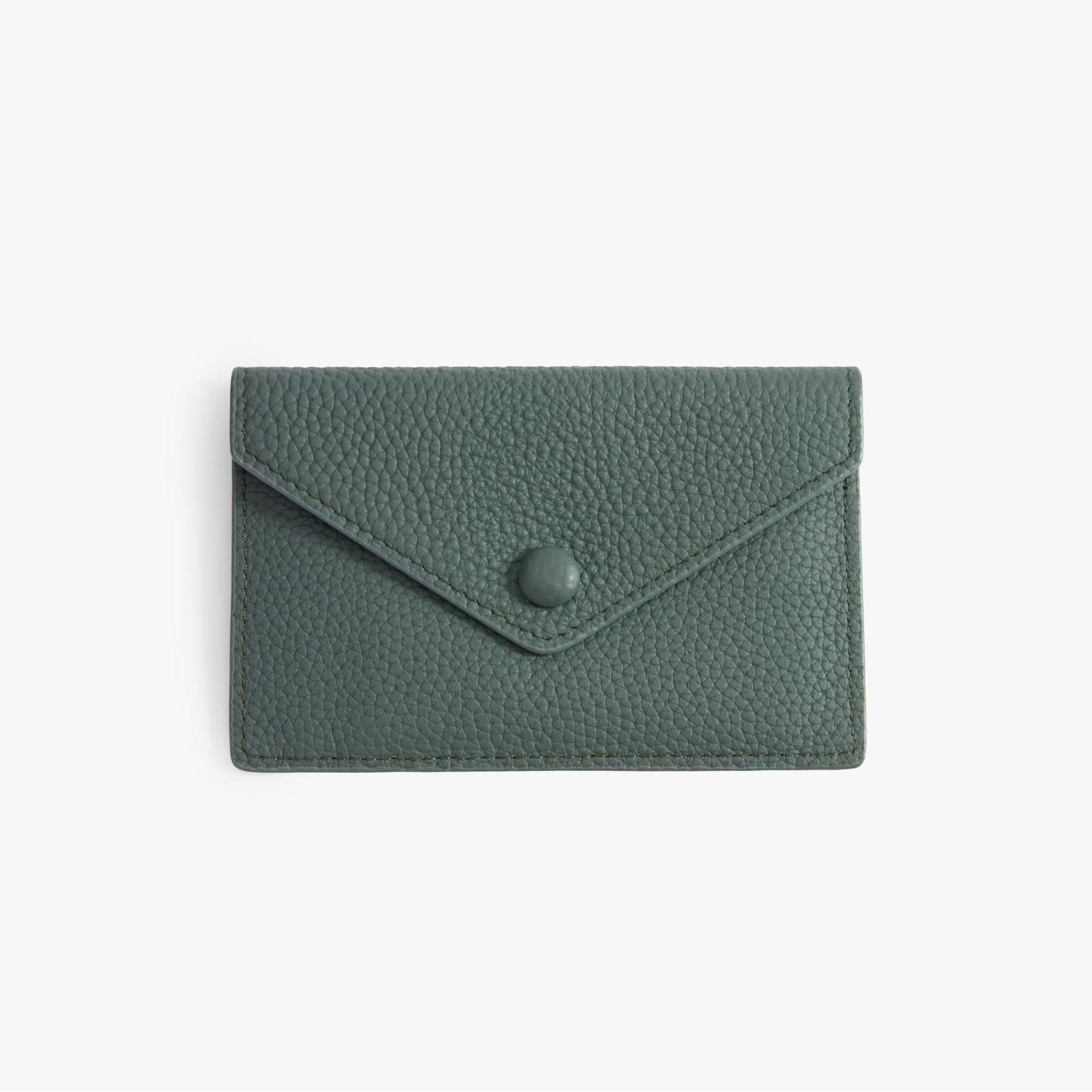 Minimalist Full Grain Leather Envelope Wallet | Palettetique