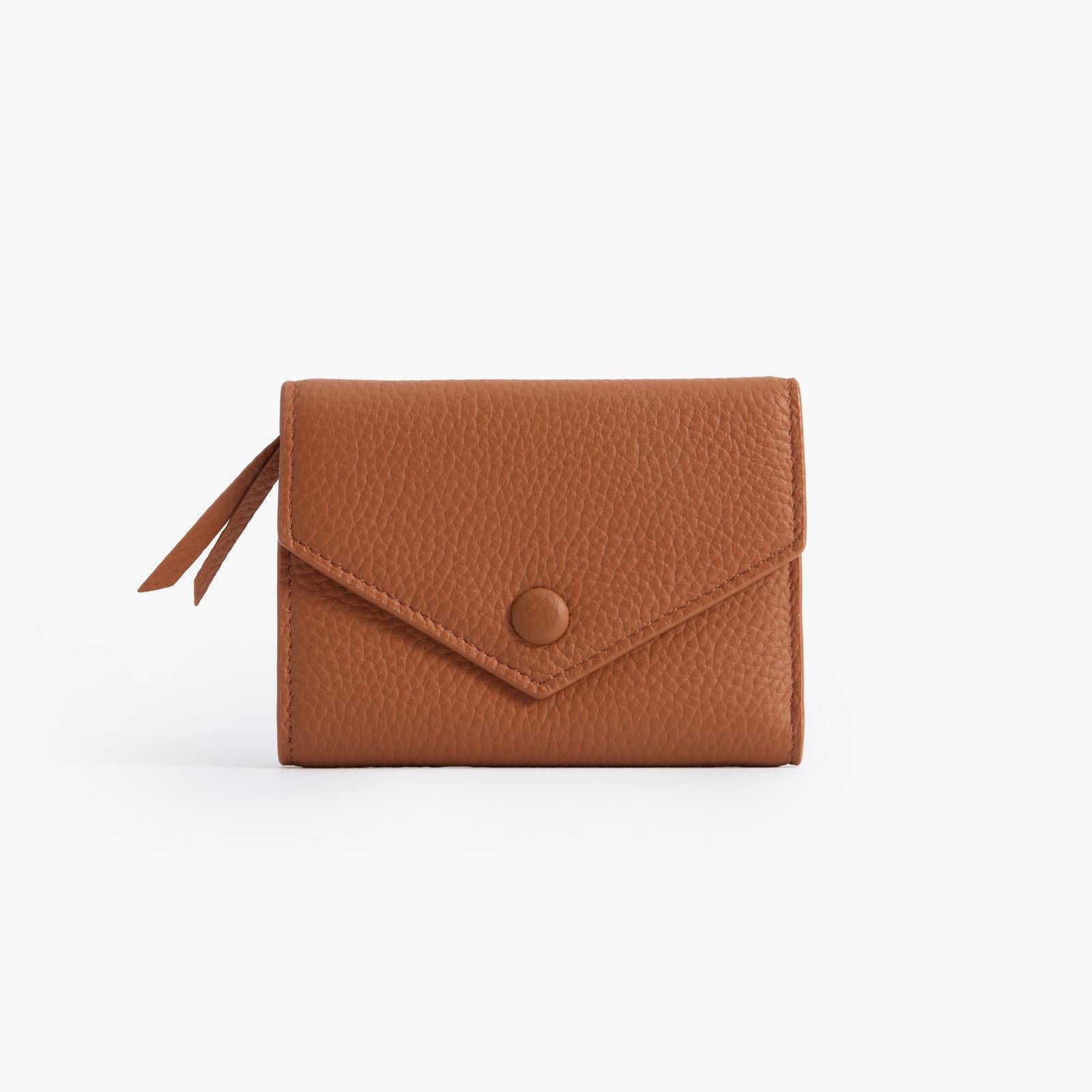 All-in-one Minimalist Leather Trifold Wallet | Palettetique